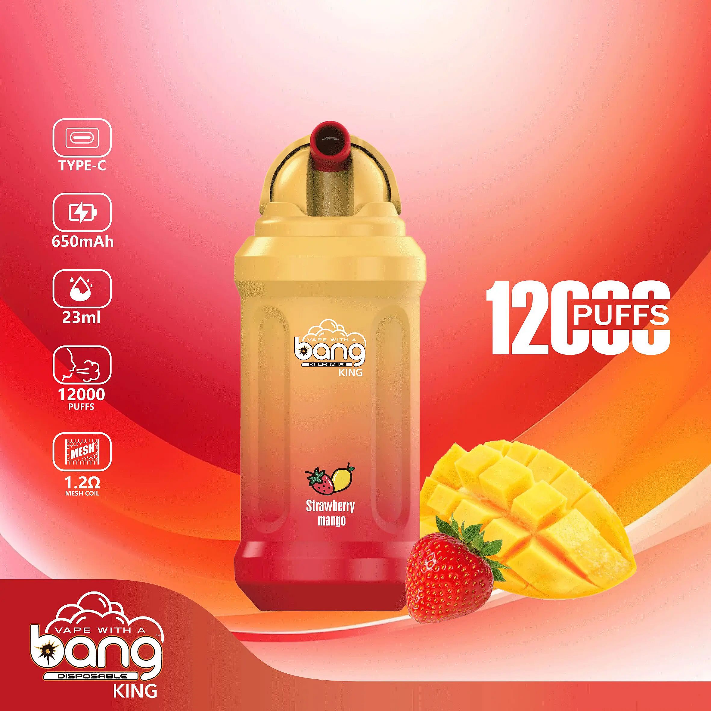 Bang King 12000 Puffs Disposable Vape | BangVapes - BangVapes