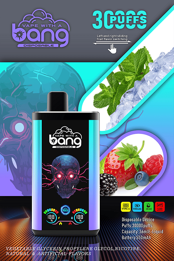 Bang 30K Pro: Einweg-Vape für 30.000 Züge mit Dual-Flavor-System - BangVapes