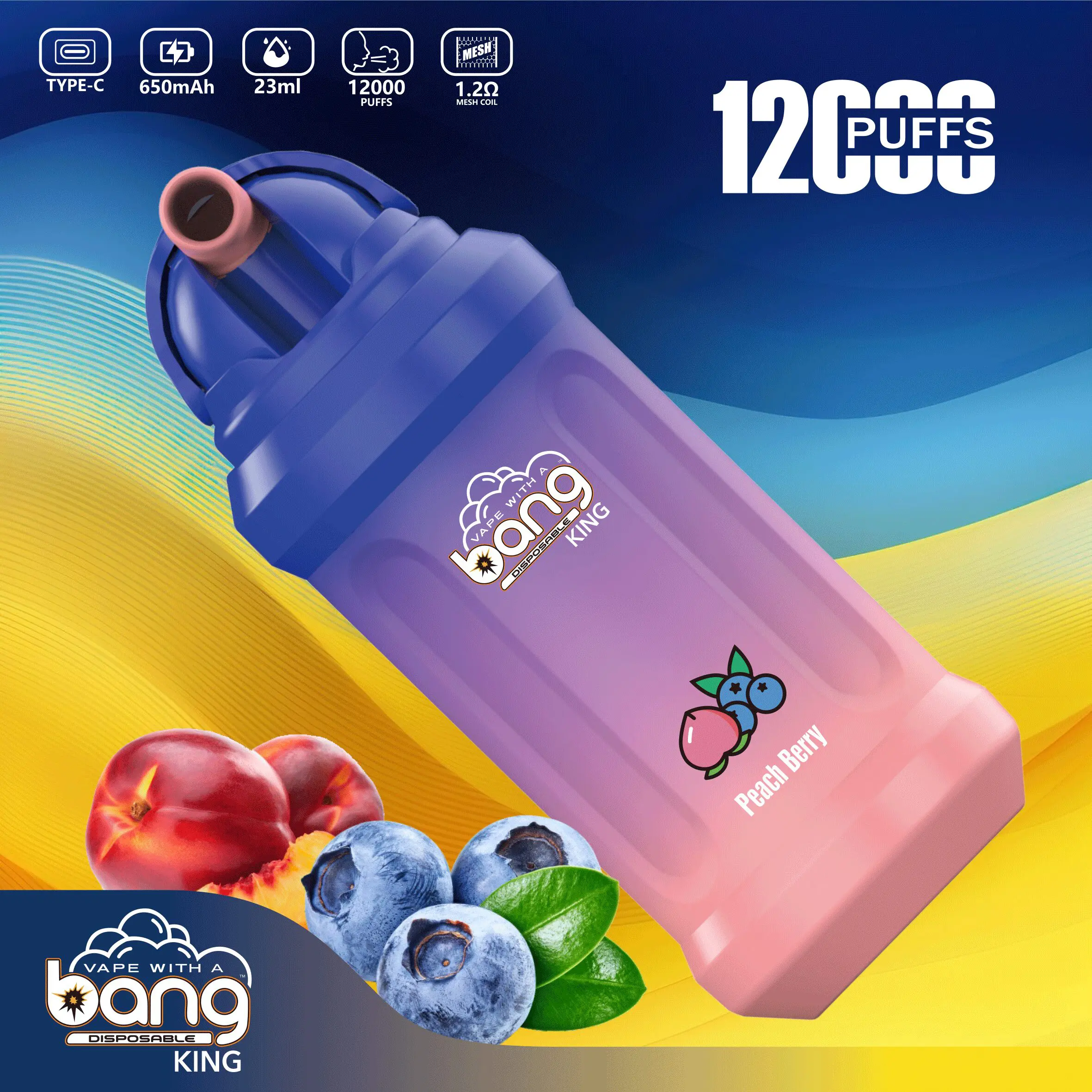 Bang King 12000 Puffs Disposable Vape | BangVapes - BangVapes