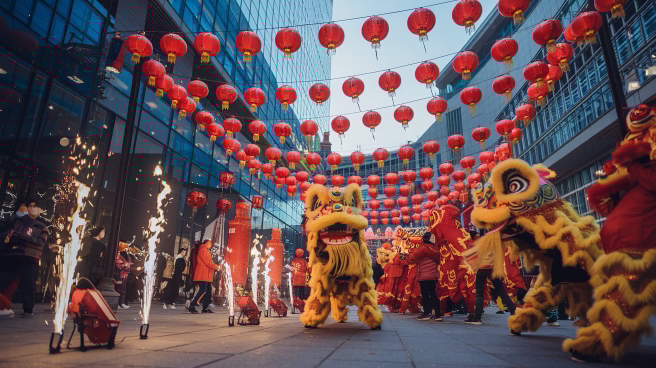 Avviso di promozione speciale e festività del capodanno cinese 2025 ...