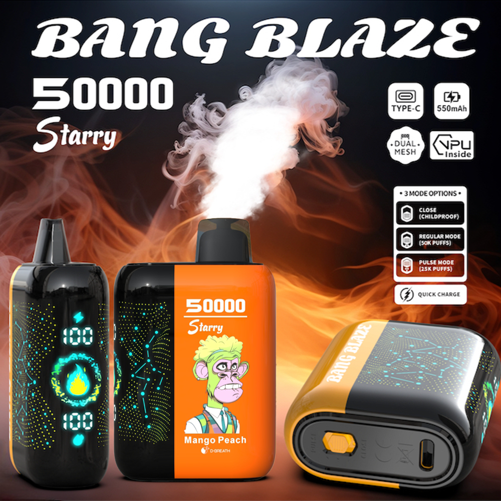 Bang Blaze 50K Vape Desechable – 50,000 Caladas | Vapeo con un Toque ...